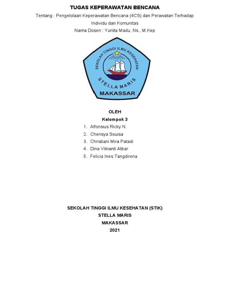 KEP. BENCANA Kelompok 3 | PDF | Sains & Matematika
