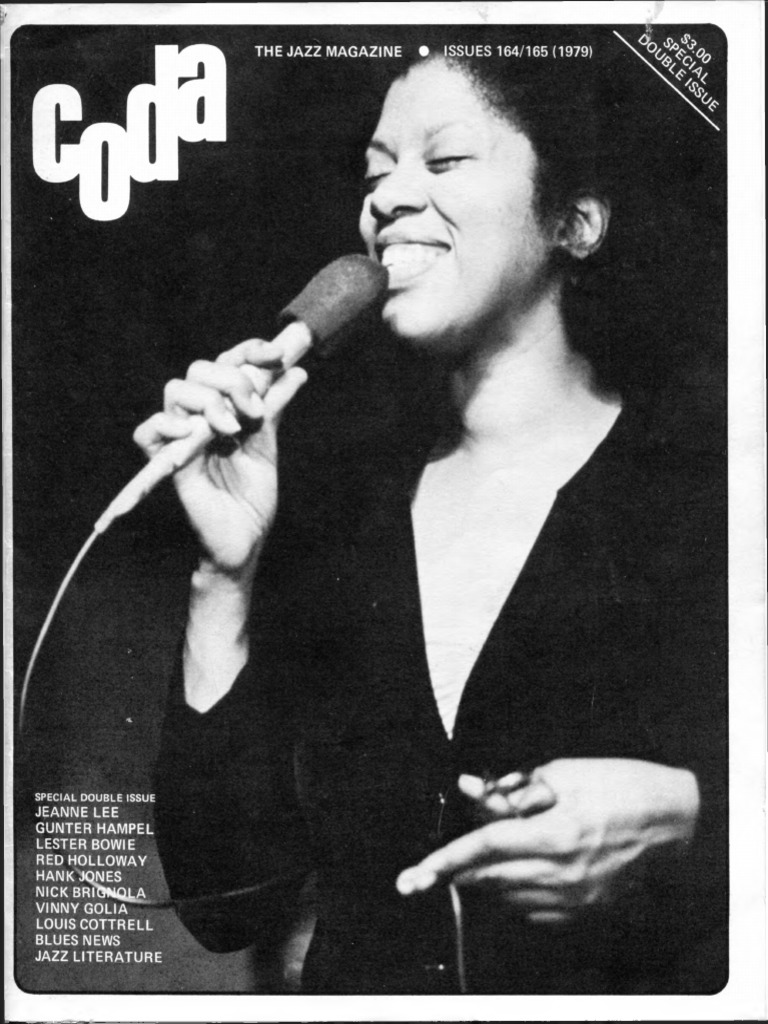 Jazz Icons: Jeanne Lee's Journey | PDF | Dances | Jazz