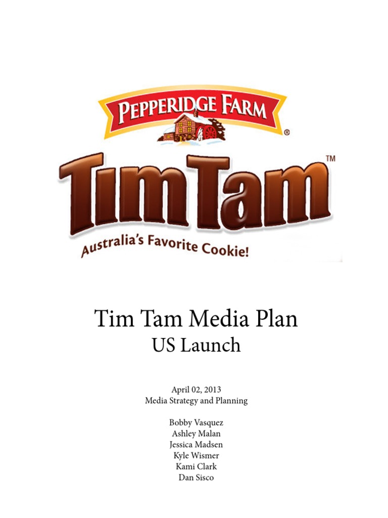 Tim Tam Media Plan: US Launch | PDF | Target Audience | Advertising