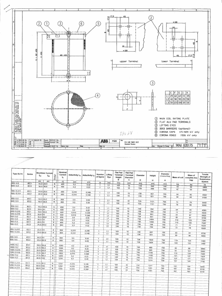 ABB LINE TRAP 170 KV | PDF