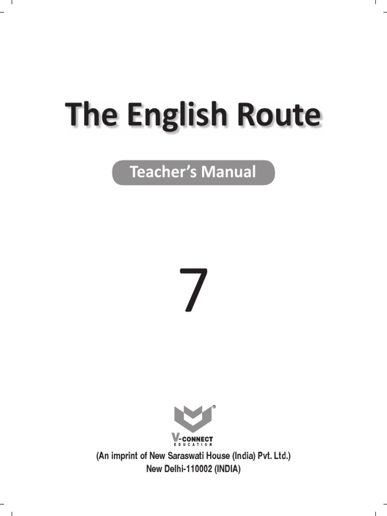 The English Route: Teacher's Manual | PDF | Verb | Grammar