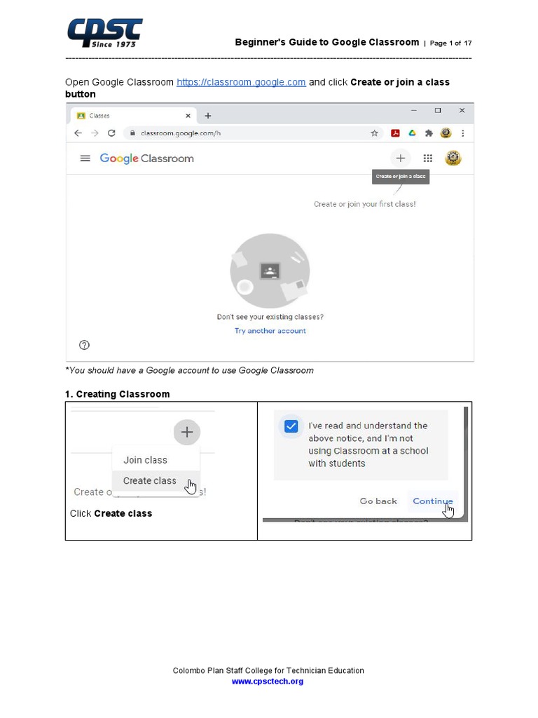Google Classroom Beginner's Guide | PDF | Gmail | Quiz