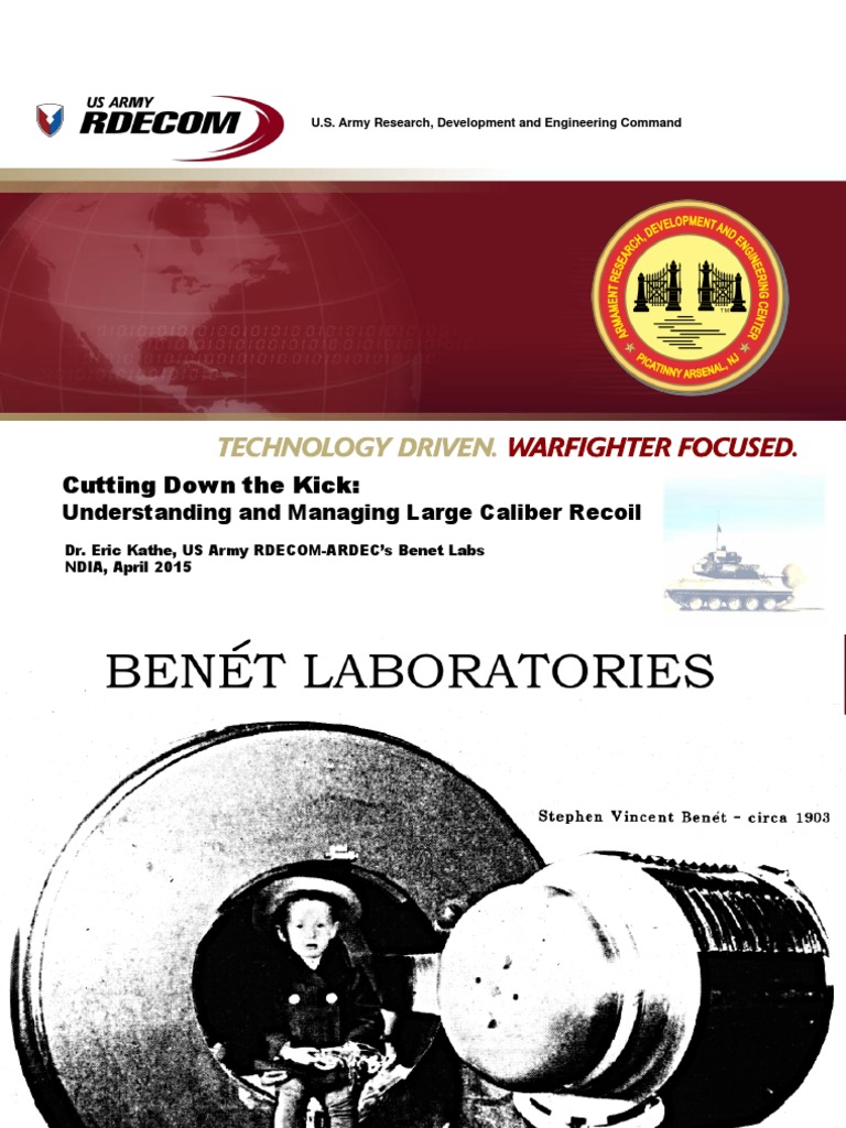 Managing Large Caliber Recoil Through Innovative Design | PDF | Gun ...