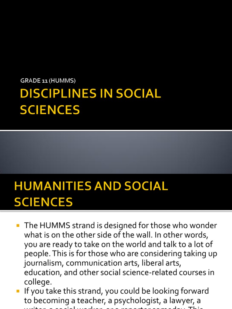 Diss Module 1 | PDF | Social Sciences | Science