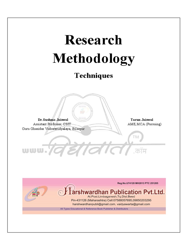 Research Methodology: Techniques | PDF | Science | Scientific Method