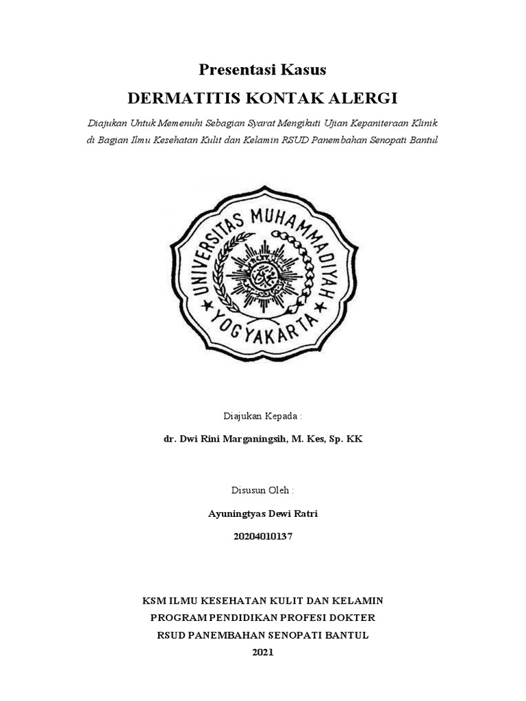 Lapsus - DKA - Ayuningtyas Dewi Ratri | PDF