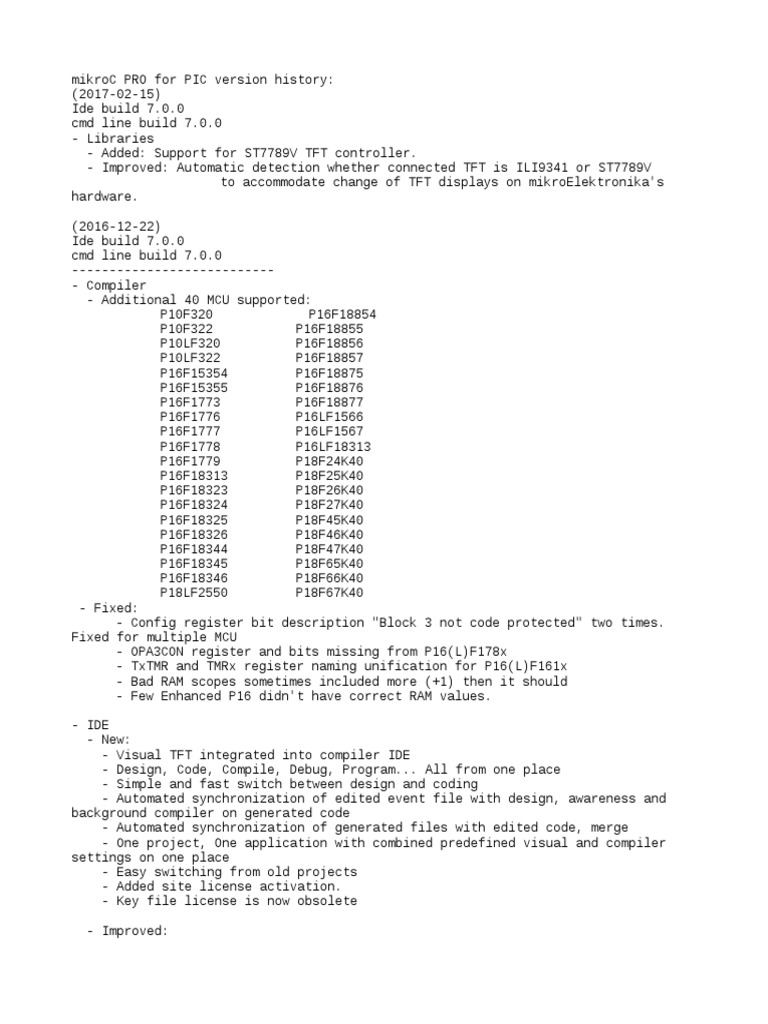 Whats New | PDF | Library (Computing) | Subroutine