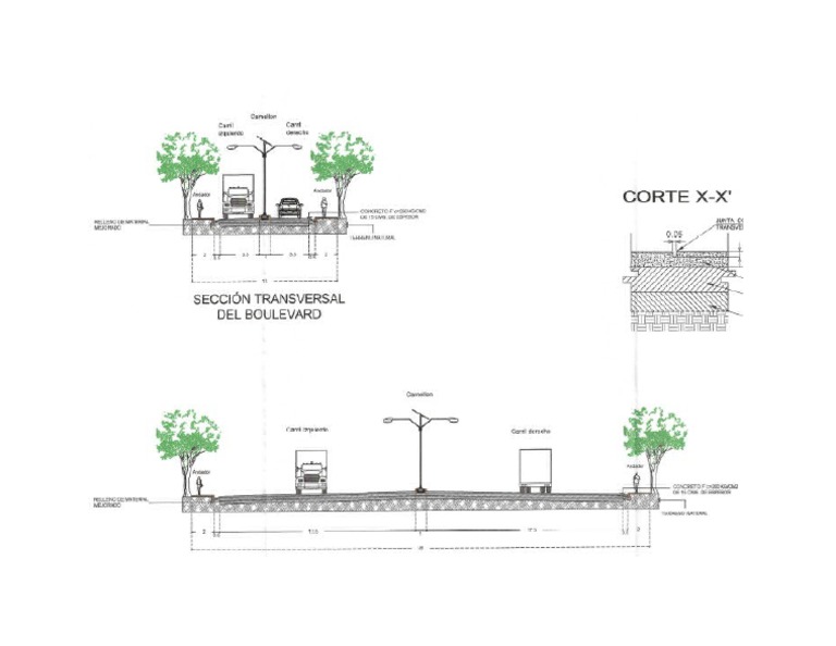 Plano Tipo de Calles | PDF