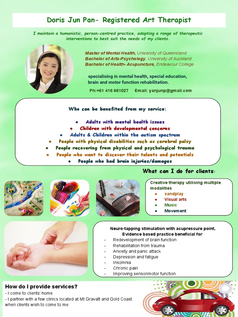 Art Therapy Flyer | Download Free PDF | Physical Therapy | Art Therapy