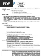 Course Syllabus - Btled Ict 10 | PDF | Educational Technology | Learning