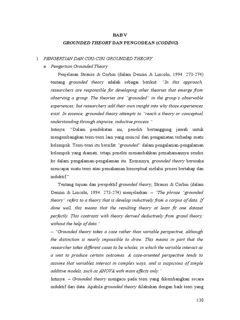 Grounded Theory | PDF