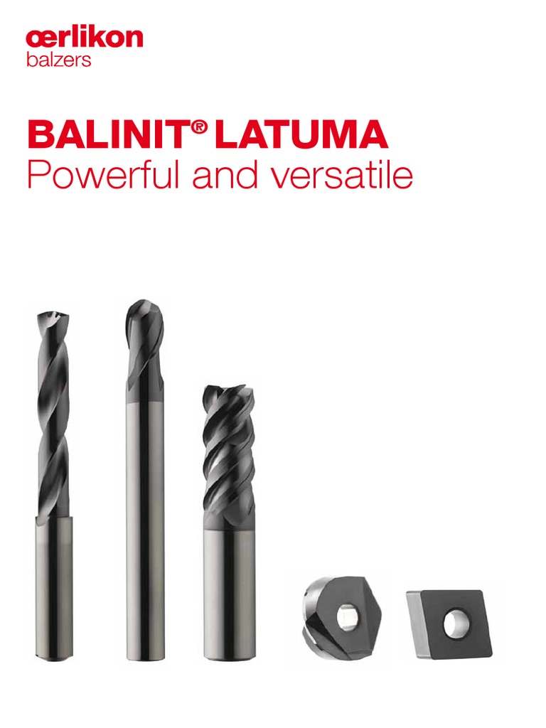 HQ126EN Balinit® LATUMA | PDF | Steel | Cast Iron
