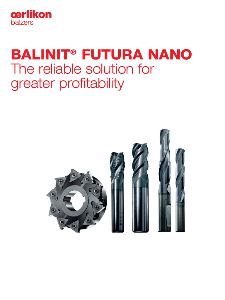 Balinit Futura Nano The Reliable Solution For Greater Profitability ...