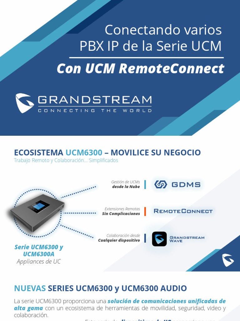 Webinar - Conexión Entre UCMs RemoteConnect - Julio 2021 | PDF | Chat ...