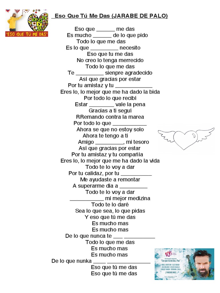 Eso Que Tú Me Das | PDF | Lingüística | Gramática