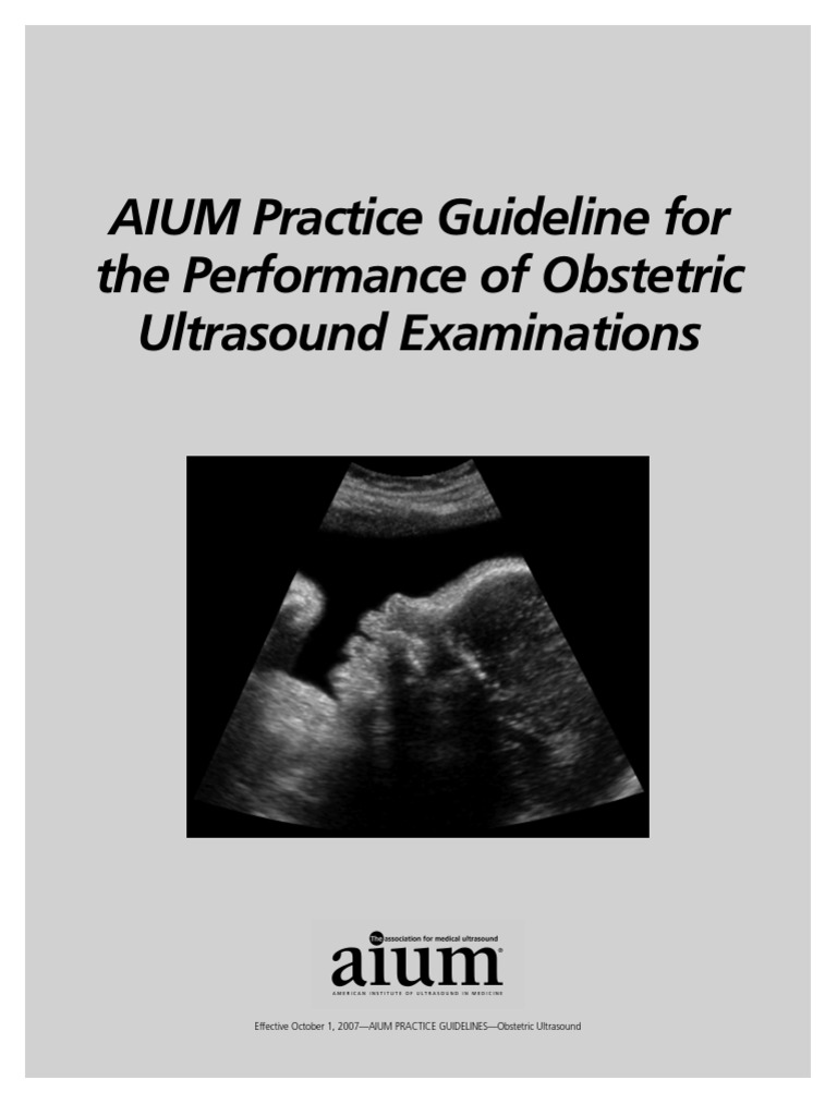 Guidelines_for_Obstetric_Ultrasound | Medical Ultrasound | Fetus