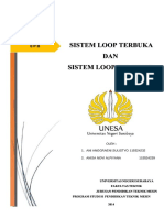 Jurnal Analisa Open Loop Close Loop | PDF