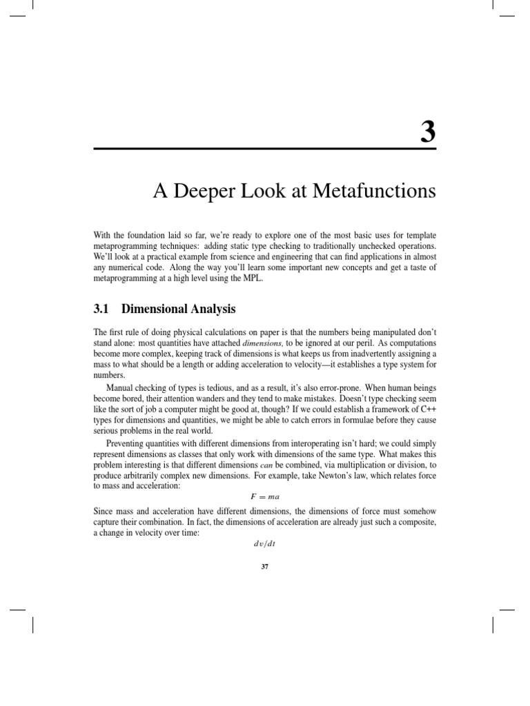 A Deeper Look at Metafunctions | PDF | Parameter (Computer Programming) | Computing