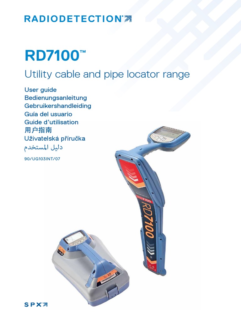 RD7100-Guia Usuario | PDF | Rechargeable Battery | Electrical Connector