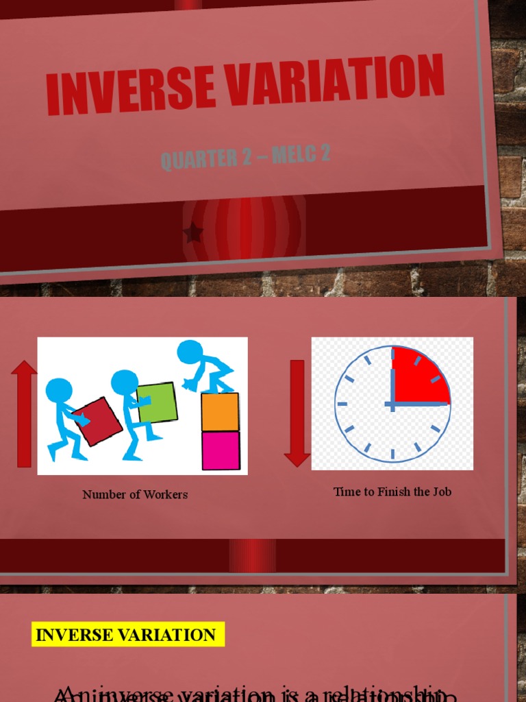Inverse Variation | PDF | Mathematics | Mathematical Objects