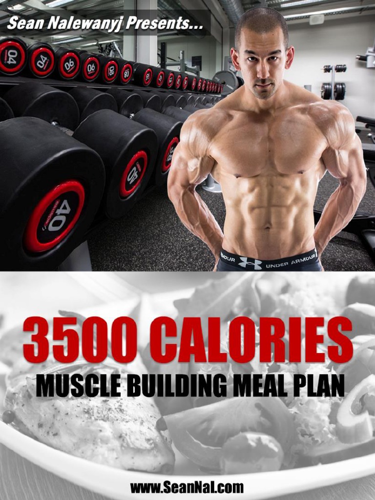 Bulking Meal Plan 3500cals | PDF | Physical Fitness | Calorie