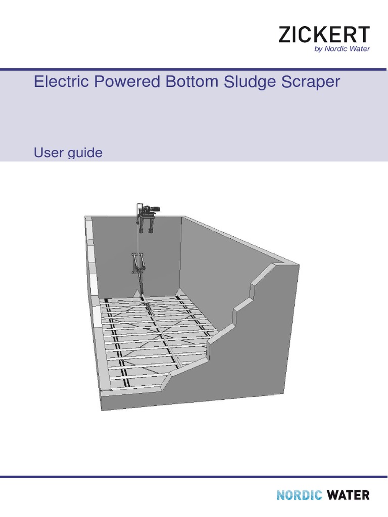 Electric Powered Bottom Sludge Scraper: User Guide | PDF | Pipe (Fluid ...