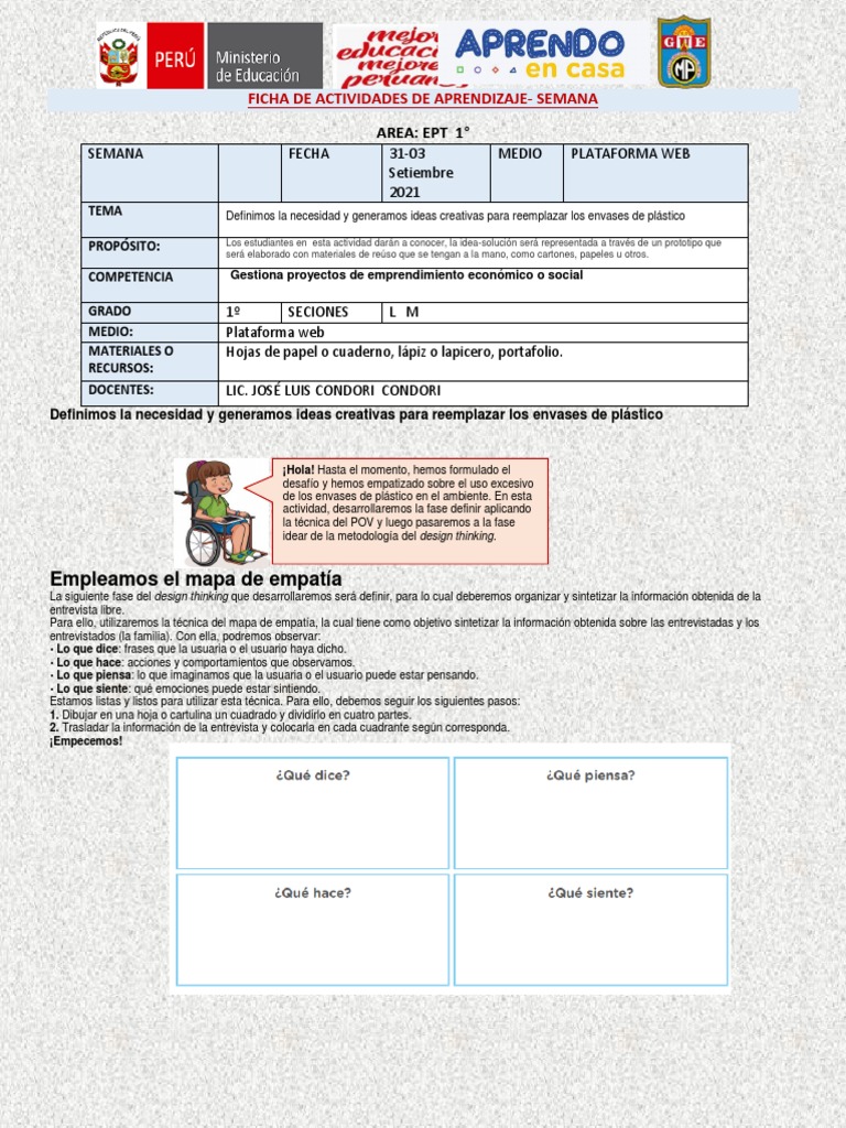06 10 Setiembre Ept 1 Descargar Gratis Pdf Lluvia De Ideas Cognición