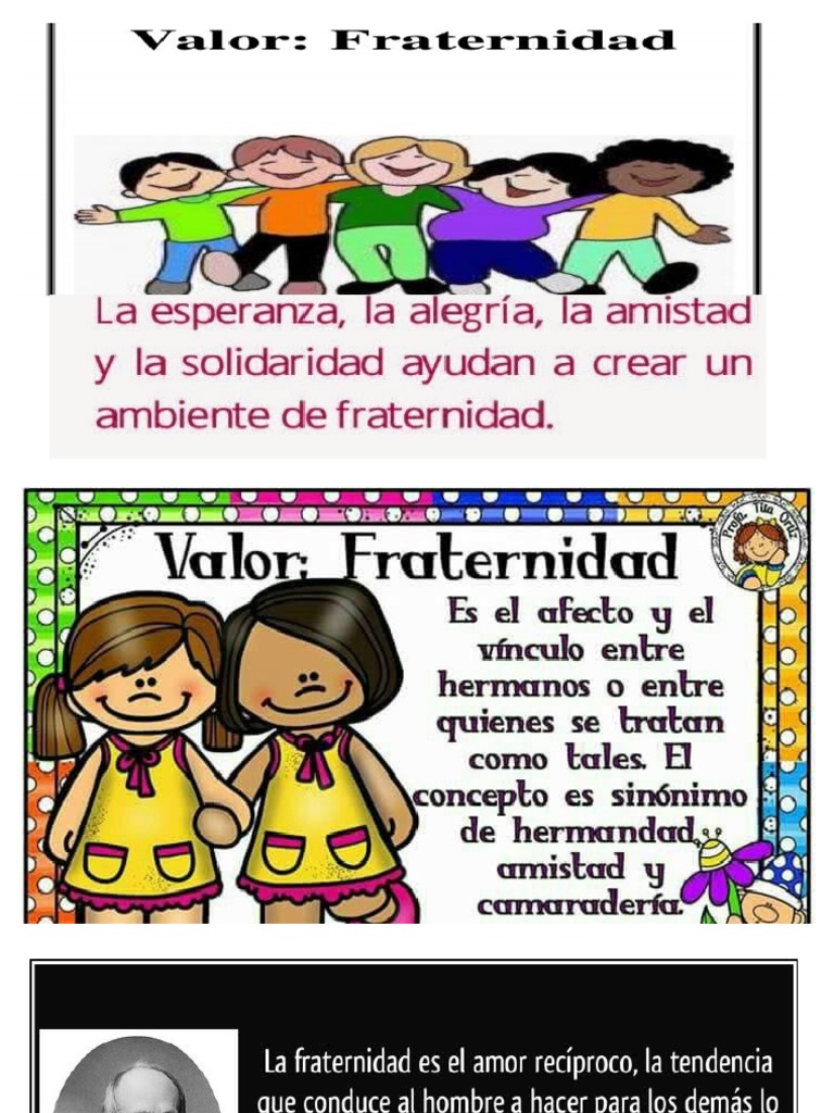 Valor La Fraternidad | PDF