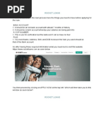 Rocket Loan Tutorials | PDF | Loans | Computing