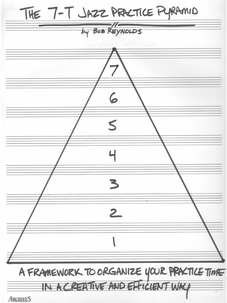 7 T Jazz Practice Pyramid | PDF
