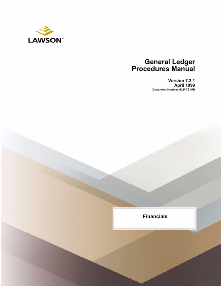 General Ledger Manual | Desktop Environment | Debits And Credits