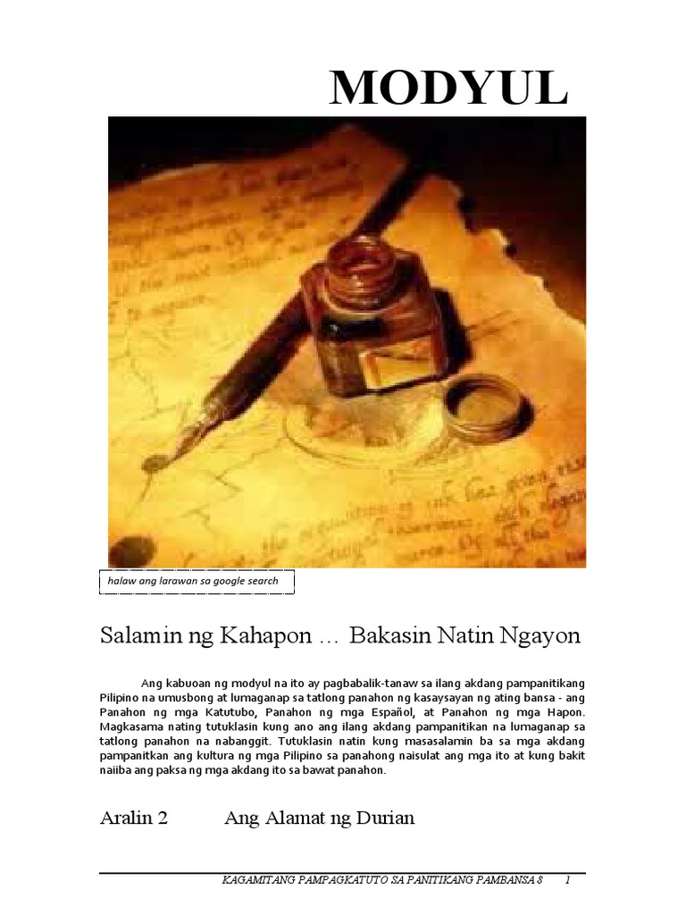 Grade 8 Quarter1 Aralin2&3 | PDF