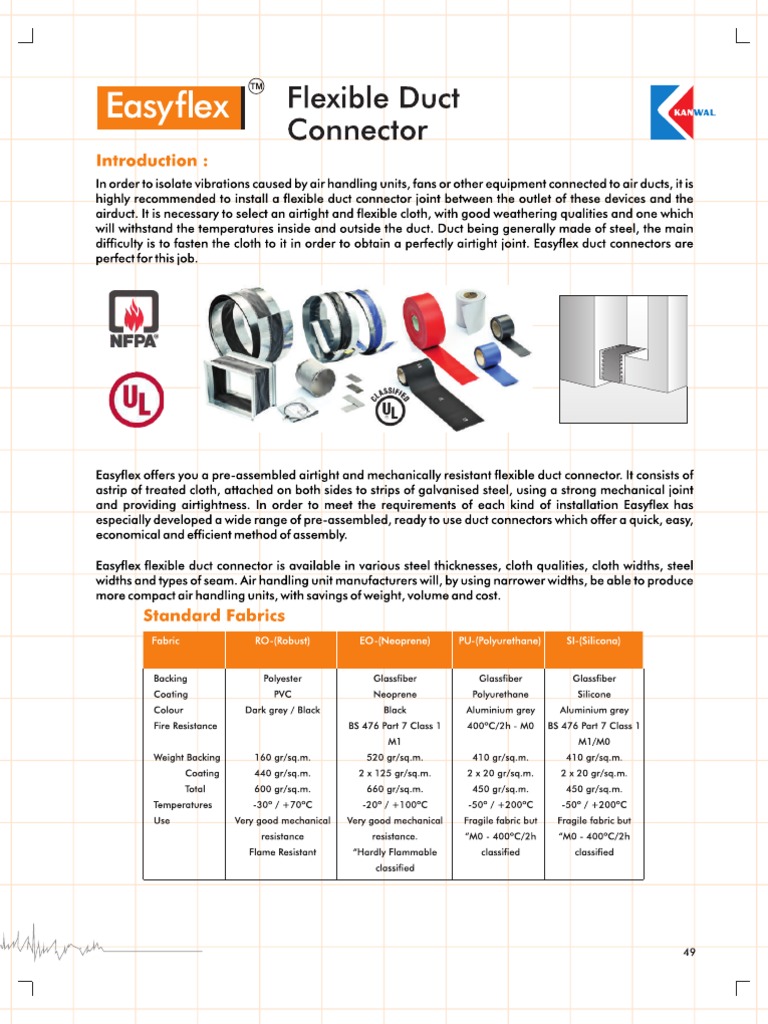 Flexible Duct Connectors | PDF