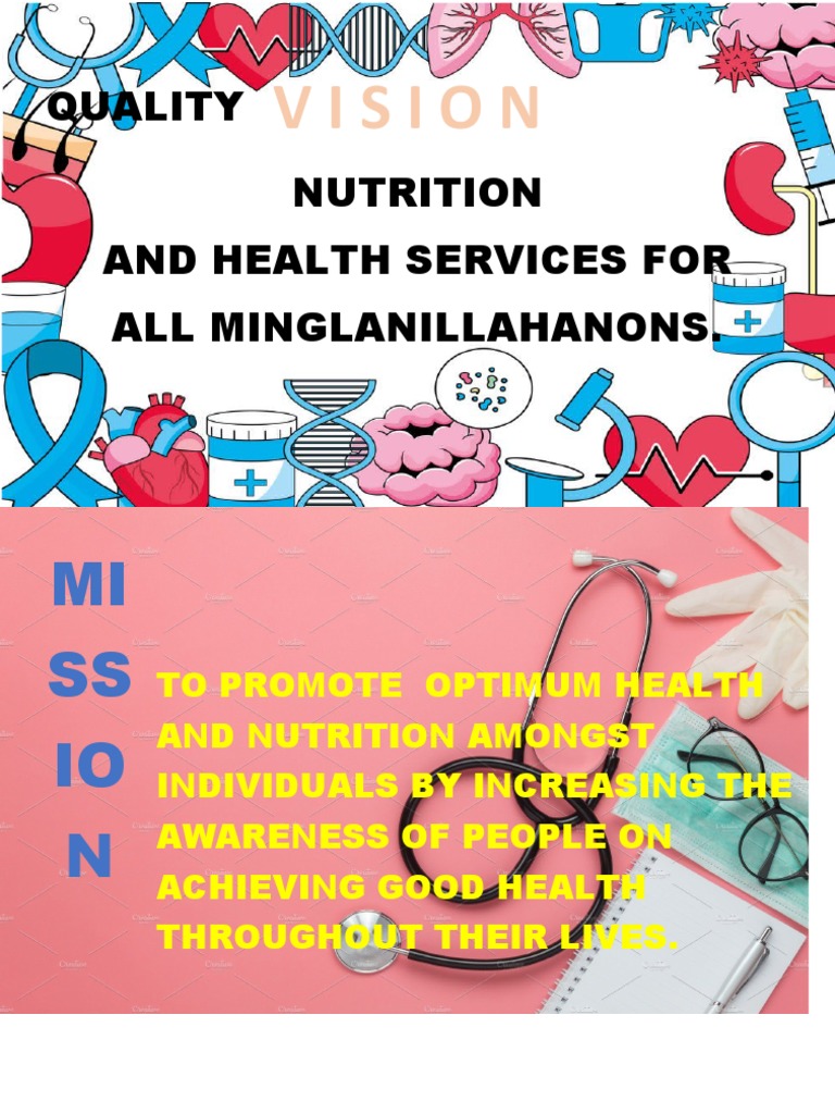 Vision: Quality Nutrition and Health Services For All Minglanillahanons ...