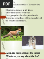 Big Bad Wolf Description Activity | PDF