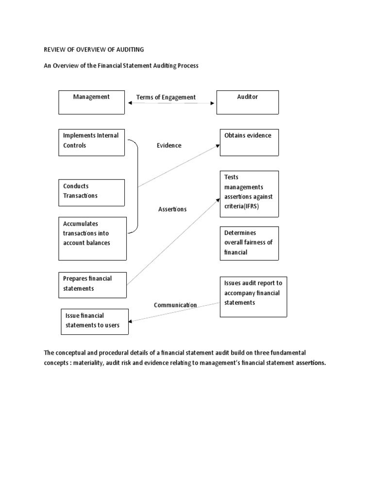 Financial Statement Audit Overview | PDF