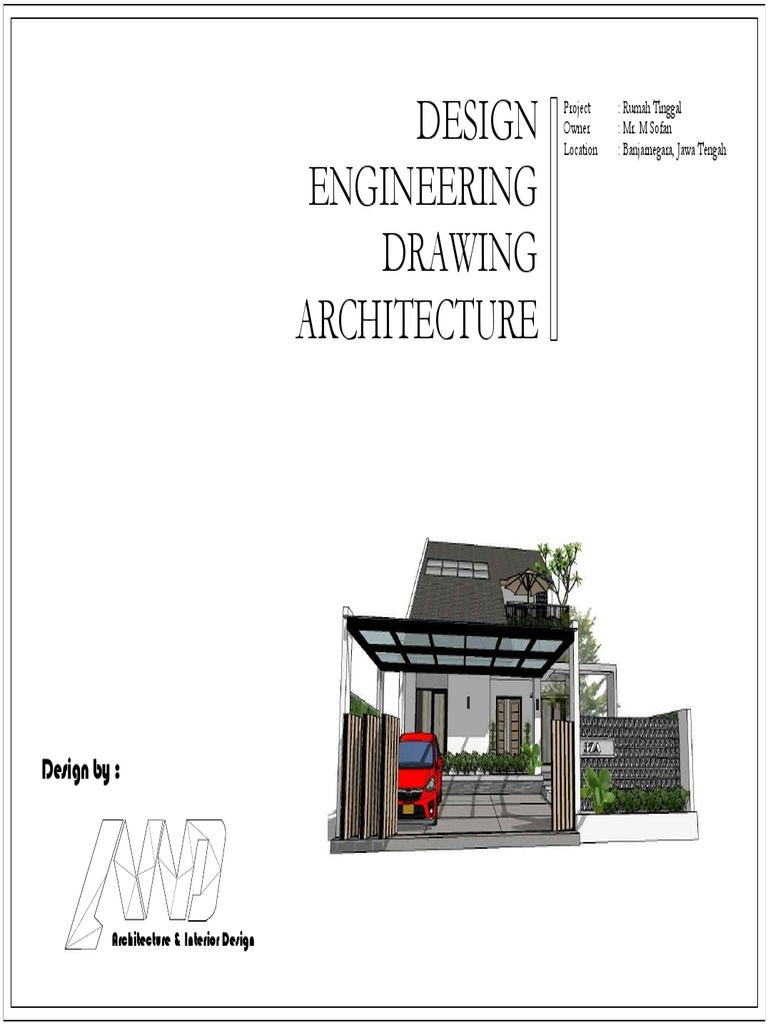 DED Rumah Tinggal 2 Lantai RA | PDF