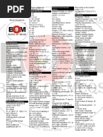 Holt Physics Downloaded Equation Sheet | PDF | Natural Philosophy ...
