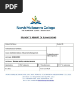 MMS Exam Form Acknowledgment | PDF