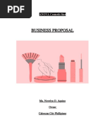 Cosmetic Business Plan Overview | PDF | Retail | Marketing Strategy