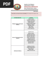 Work Immersion Portfolio HUMSS | PDF | Curriculum | Physical Education