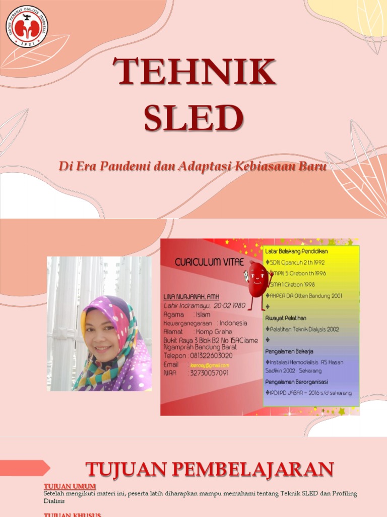 Teknik SLED dalam Dialisis Hemodialisis | PDF