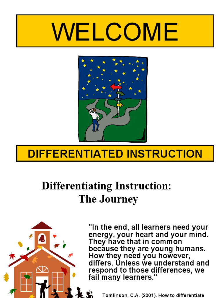 Welcome: Differentiated Instruction | PDF | Differentiated Instruction ...