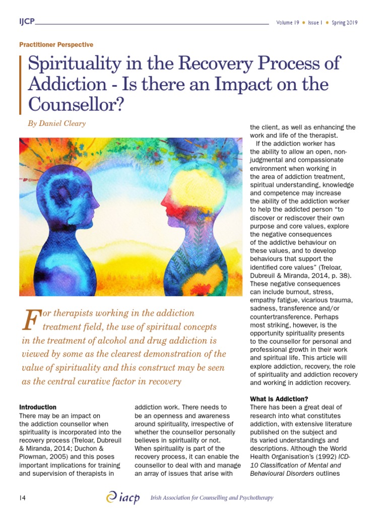 Spirituality in The Recovery Process of Addiction. Is There An Impact ...