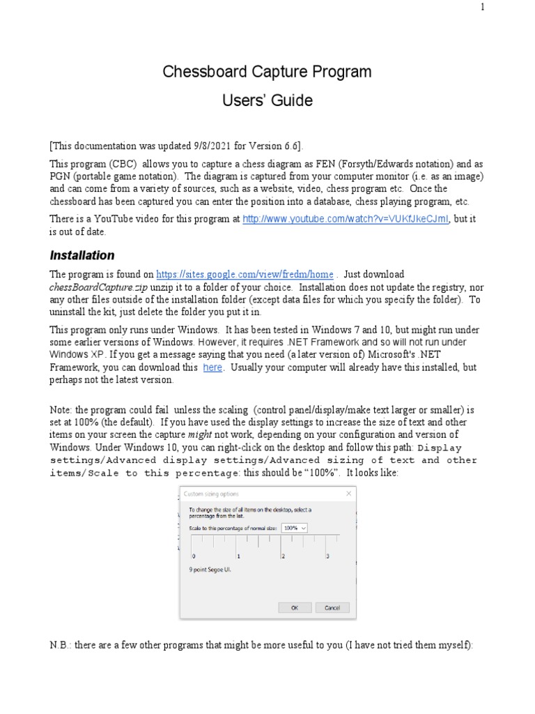 Capture Chess Board | PDF | Microsoft Windows | Computer File