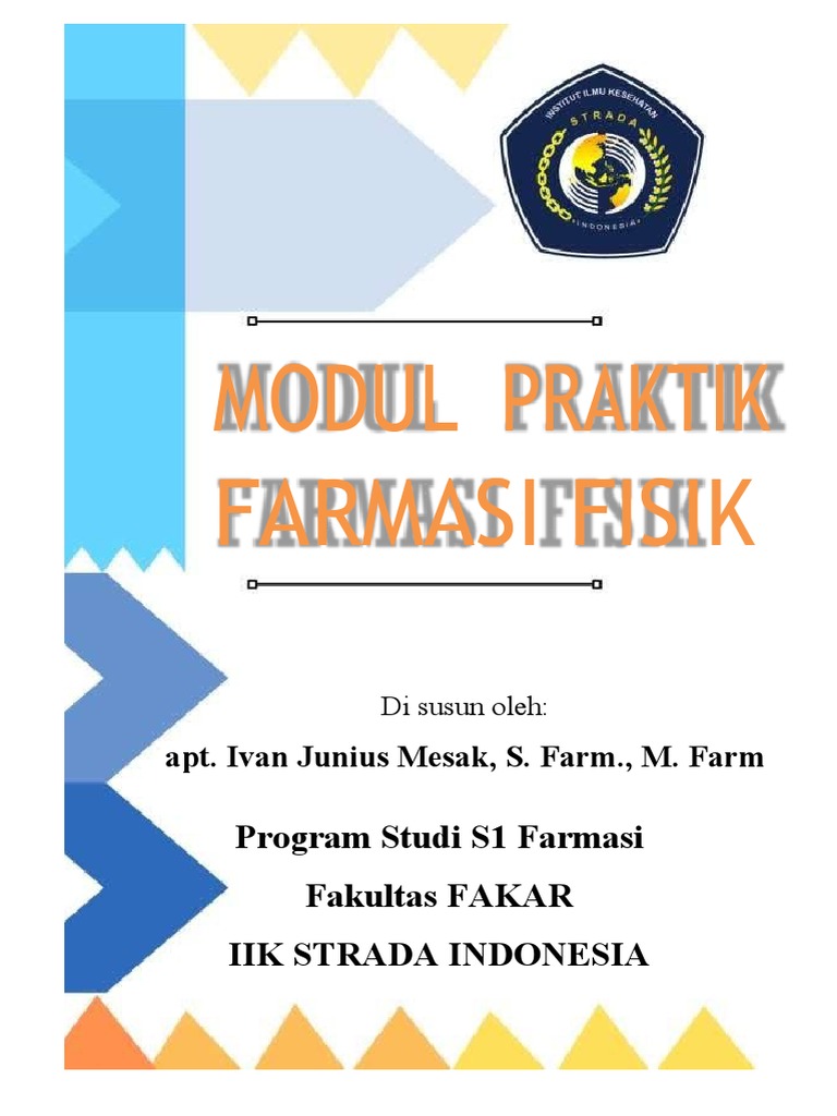 MODUL PRAKTIKUM FARMASI FISIK-dikonversi | PDF