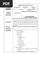 Sop Pemeriksaan Fisik Head To Toe | PDF