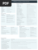 Xpath Cheat Sheet | PDF | Computer File Formats | World Wide Web Consortium Standards