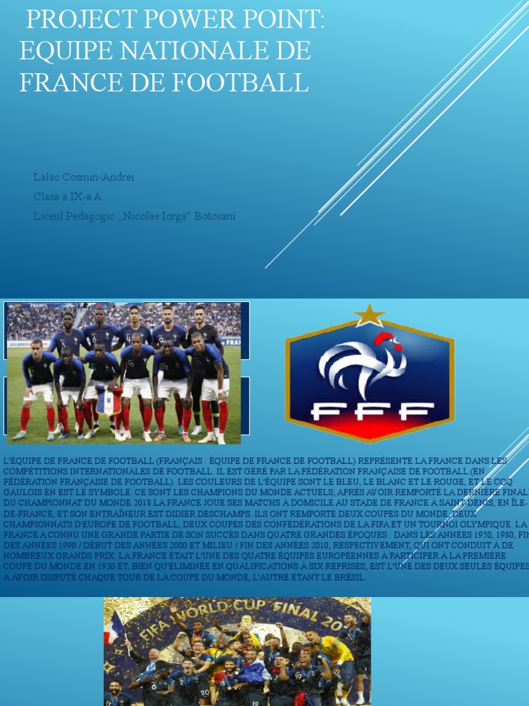 Project Power Point Franta | PDF | Coupe du monde de football | Football