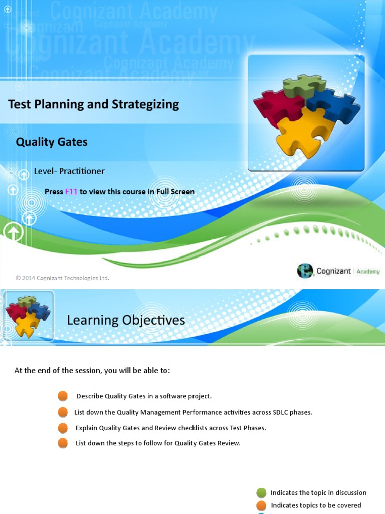 Test Planning and Strategizing: Quality Gates | PDF | Software Testing ...